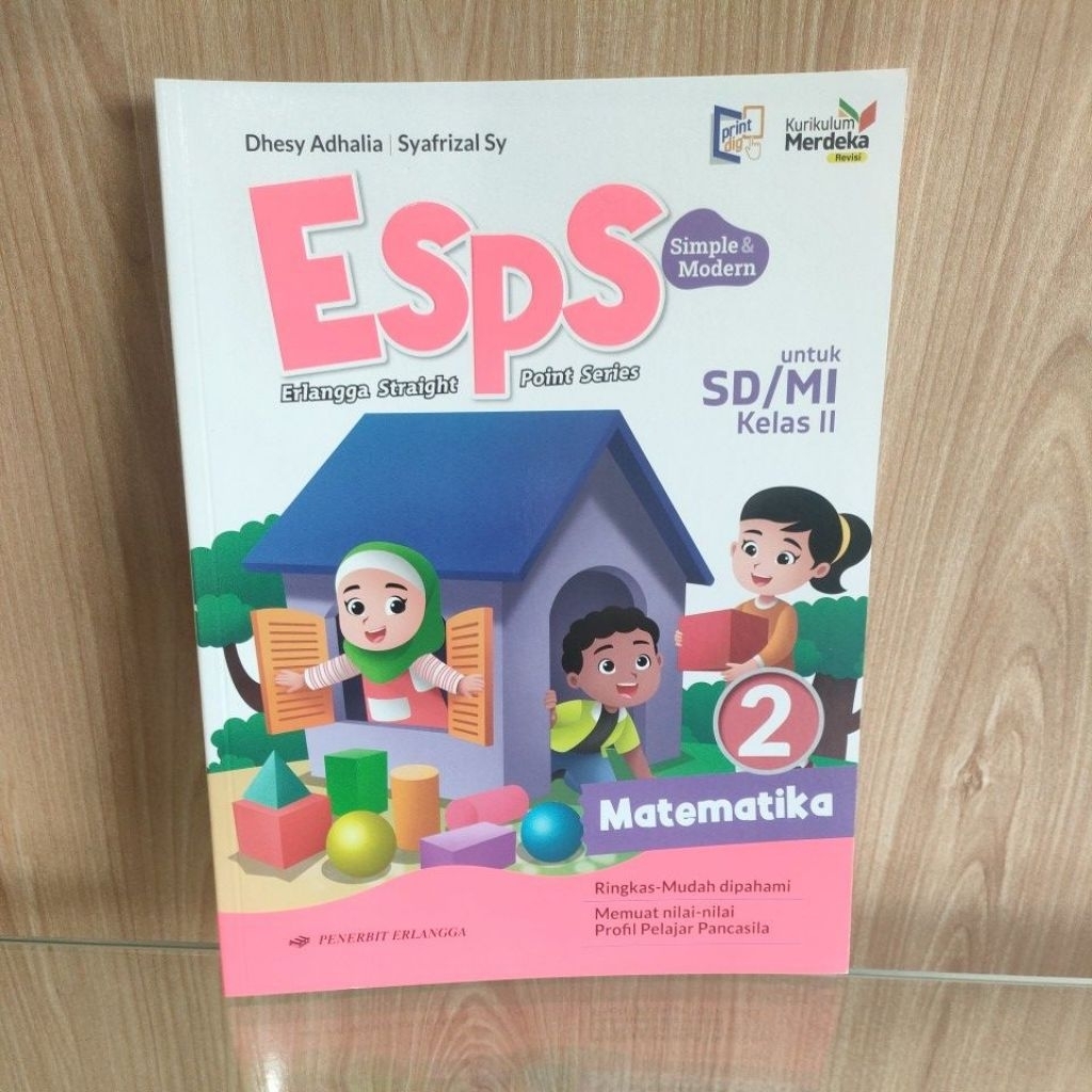 Jual ESPS Matematika SD/MI kls 2(revisi) Kurikulum Merdeka (original) | Shopee Indonesia
