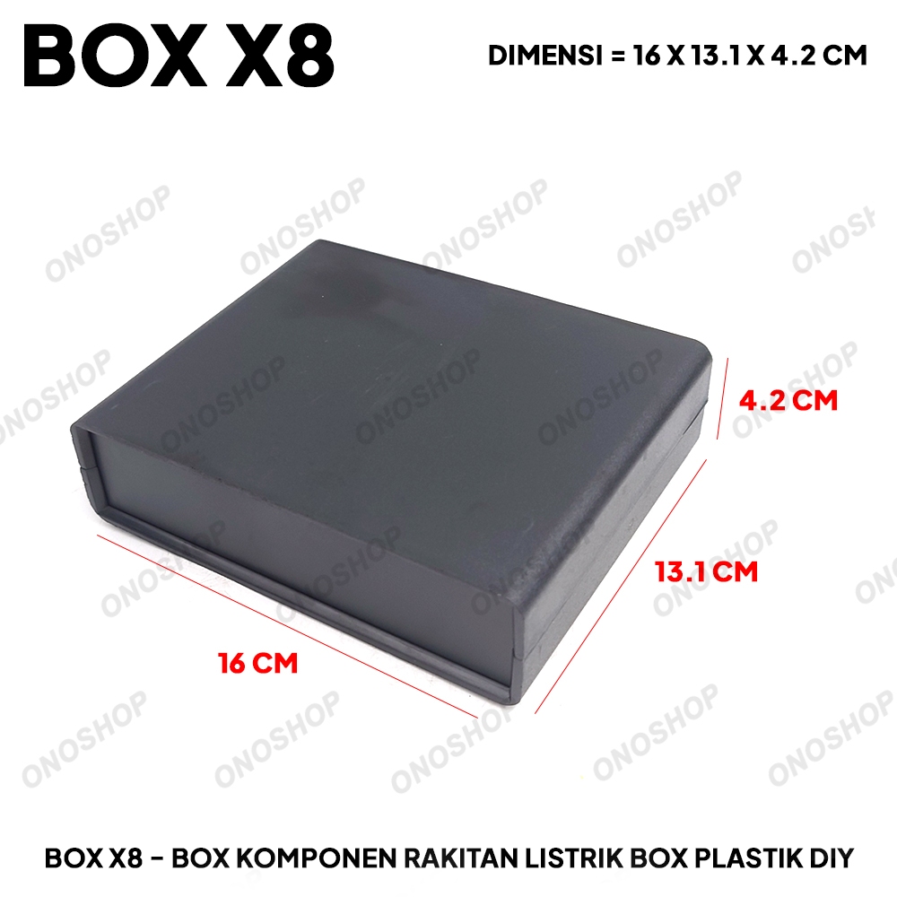 Jual Box X8 - Box Komponen Rakitan Listrik Box Plastik DIY | Shopee ...