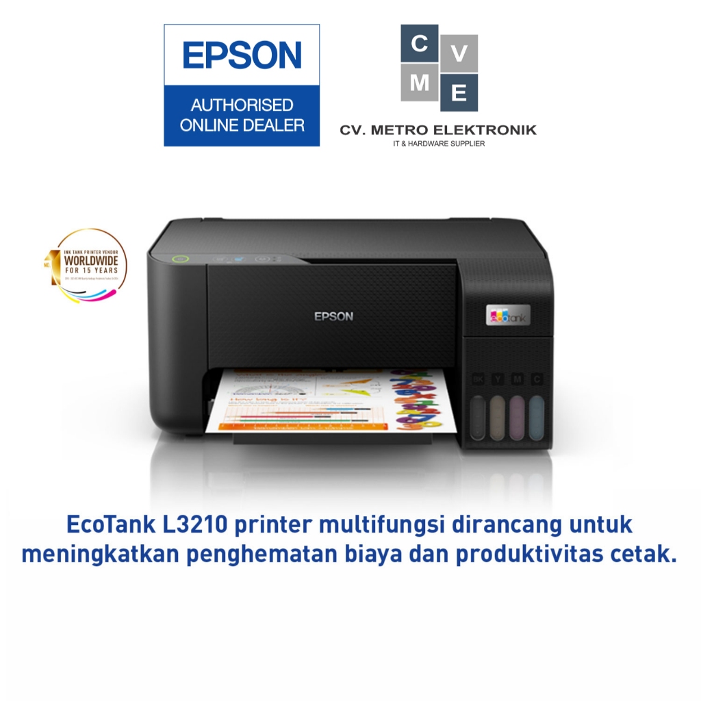 Jual Printer Epson L3210 L-3210 L 3210 L3211 L-3211 L 3211 3 IN 1 ...