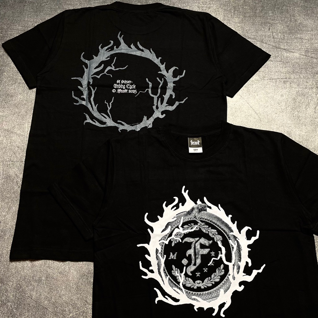 Jual Tshirt FEAST - OUROBOROS CHROME Official Merchandise | Shopee ...