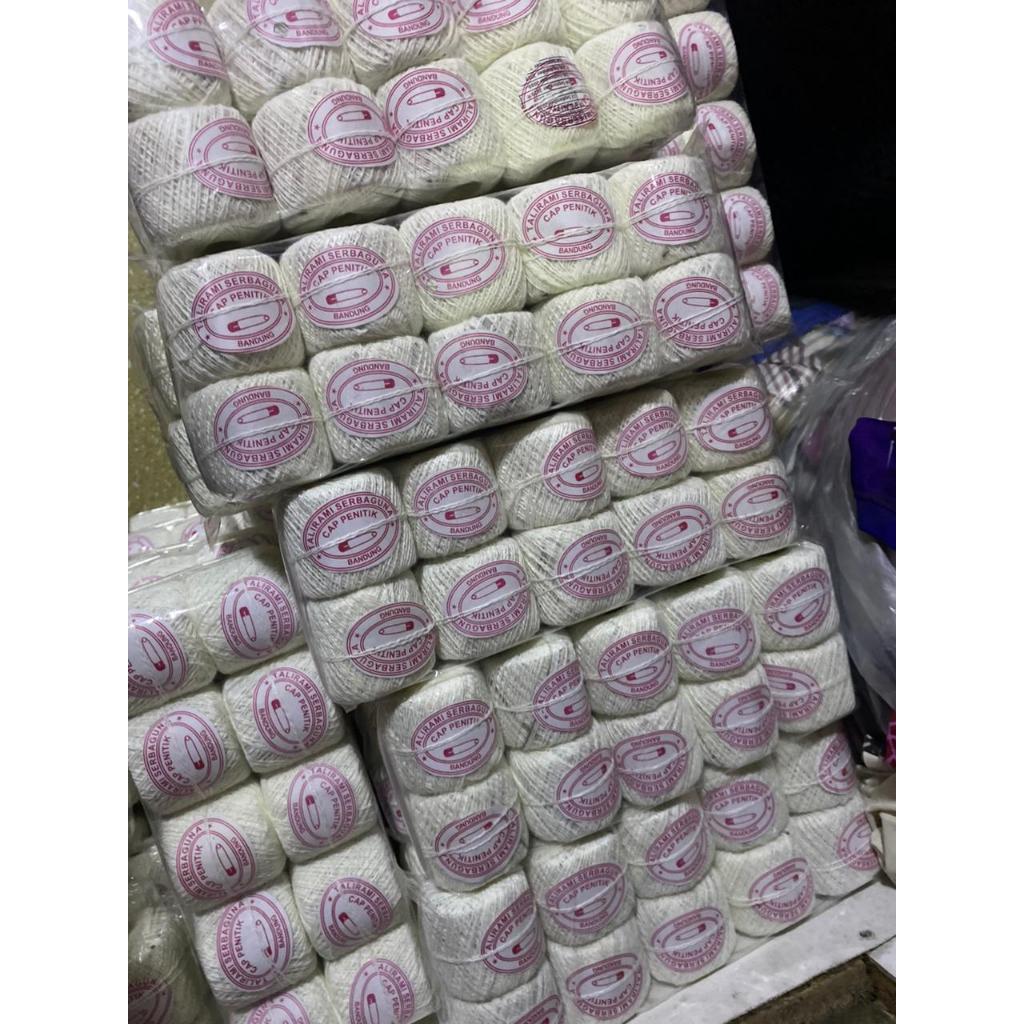 Jual Termurah COD 1 Pack Isi 10 Pcs Benang Kasur / Benang Rami / Benang ...