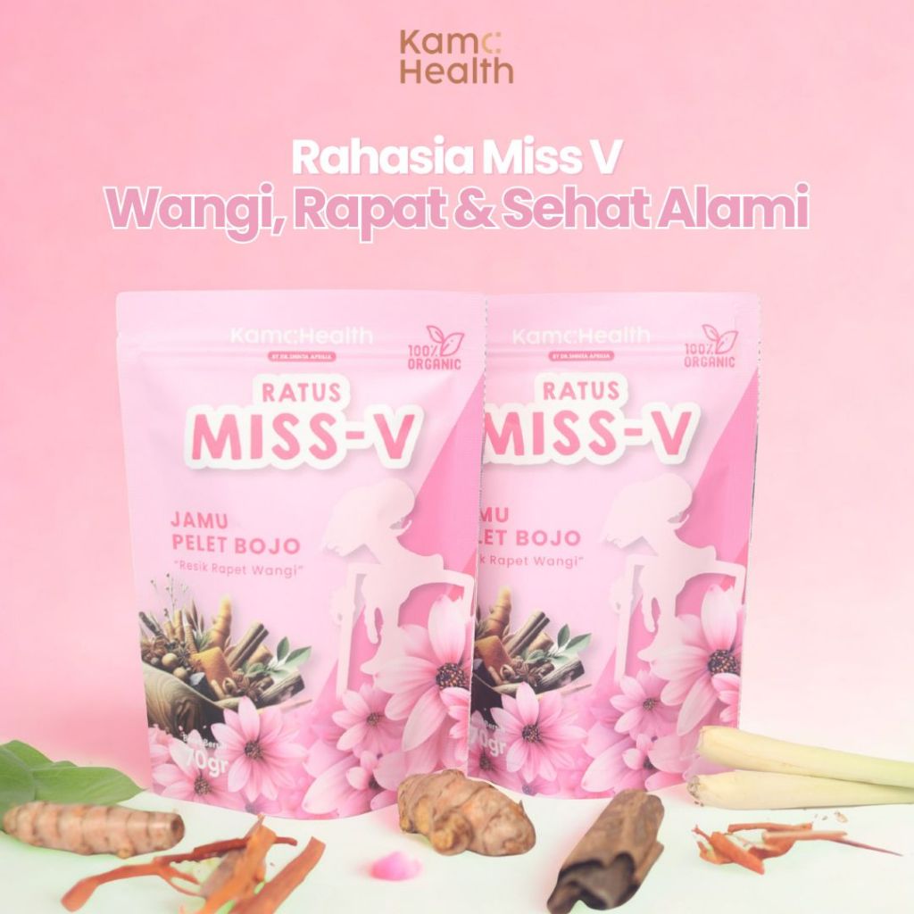 Jual Kamahealth Ratus Miss V Herbal Wash | Rempah Alami Pembasuh ...