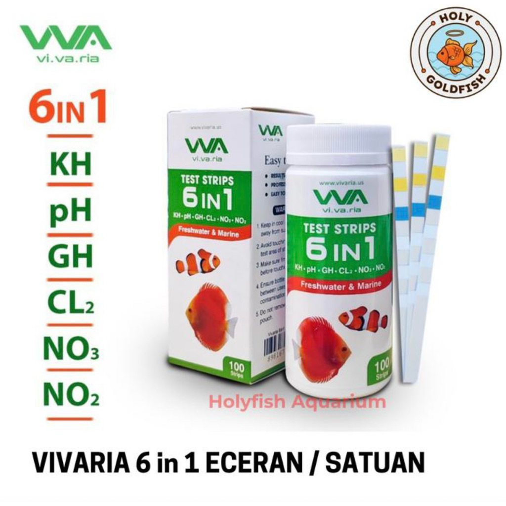 Jual Vivaria 6in1 Test Strip Eceran | Shopee Indonesia