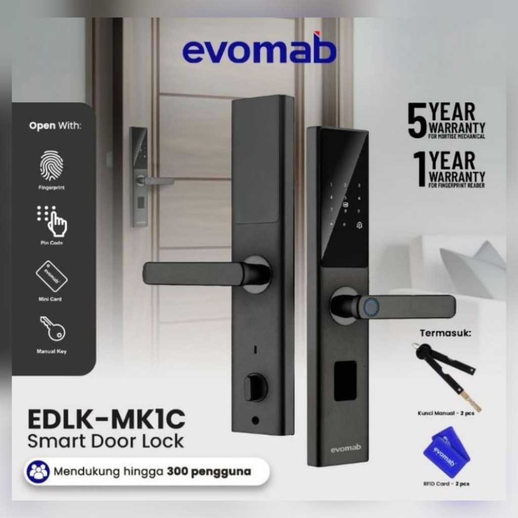Jual EVOMAB EDLK MK1C - DIGITAL LOCK / Handle Digital Modern | Shopee ...