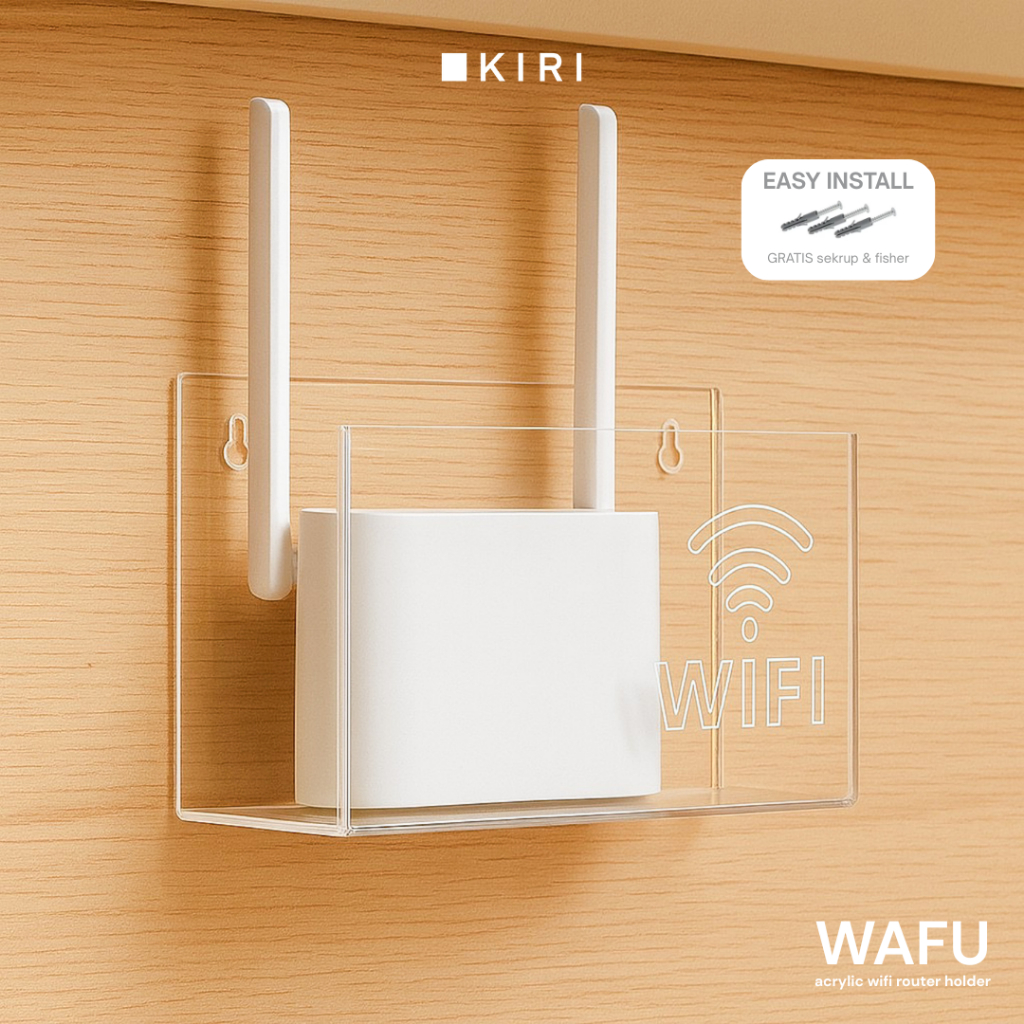 Jual Rak Kotak Wifi | Tempat Wireless Wifi Router Dinding Minimalis Serbaguna | Tempat Router ...
