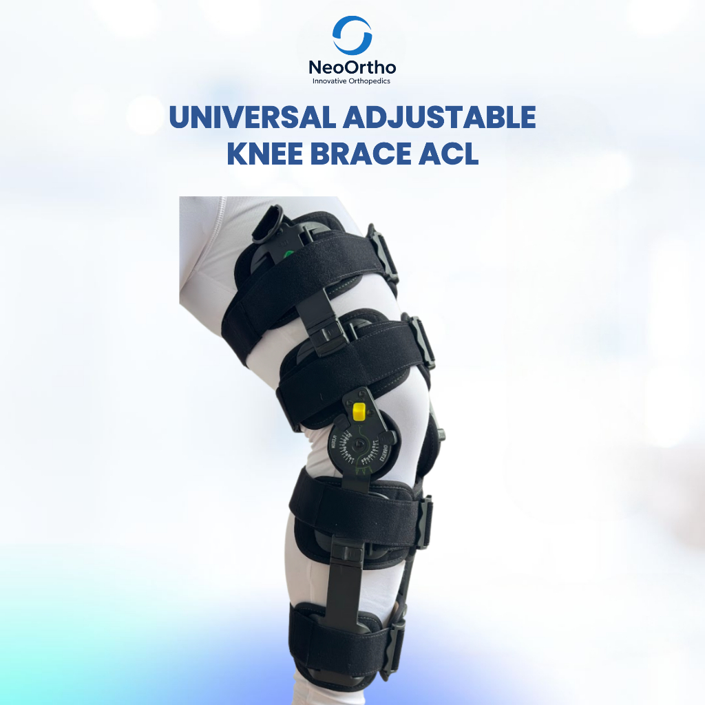 Jual NeoOrtho Universal Adjustable Knee Brace ACL Deker Penyangga ...