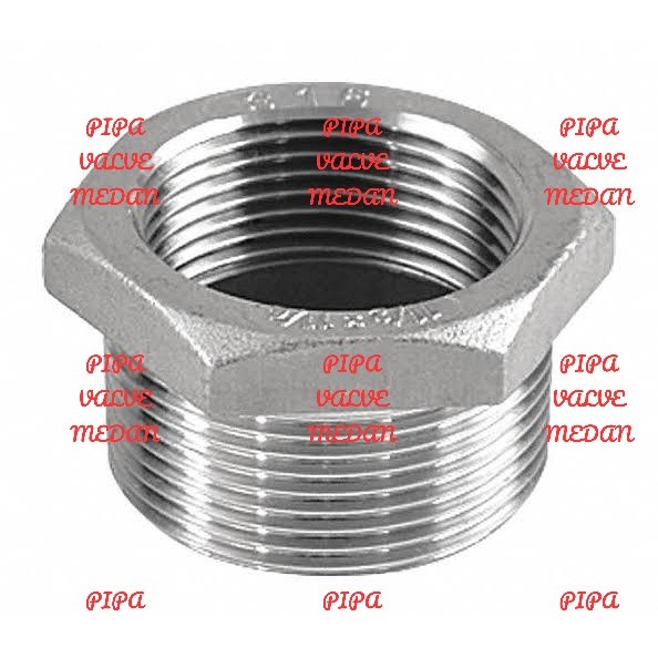 Jual Bushing /volk ring ( 1 x 3/4 ) class 3000 SS 316 /Stainless SS316 ...