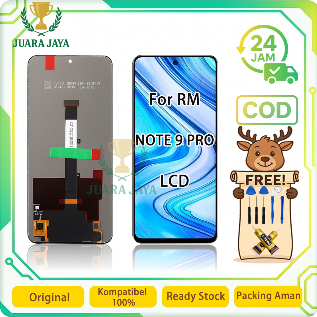 Jual LCD FOR REDMI NOTE 9 PRO / NOTE 9S UNIVERSAL FULLSET Touchscreen ...