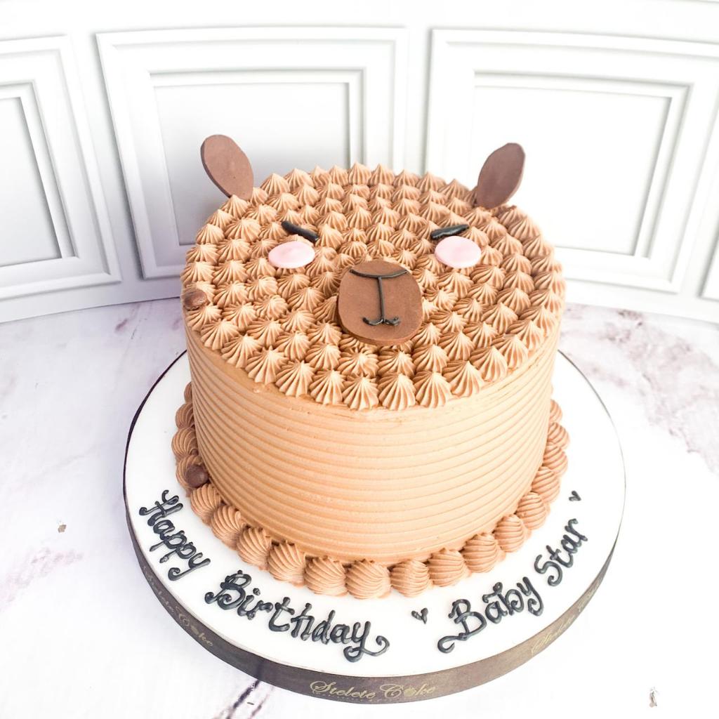 Jual Kue Ulang Tahun/Birthday Cake/Kue Ultah tema Capybara/Capybara ...
