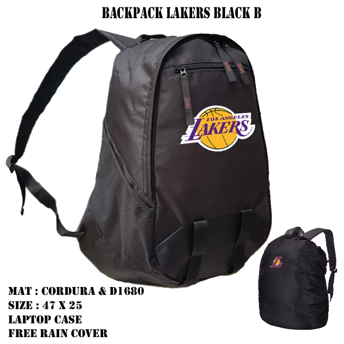 Jual TAS RANSEL BASKET LAKERS - BACKPACK SEKOLAH LAKERS - TAS GENDONG ...