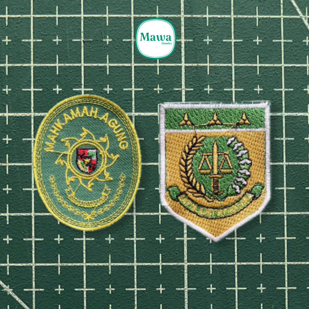 Jual Logo Bordir Mahkamah Agung, Kejaksaan Tinggi / Mahkamah Agung ...