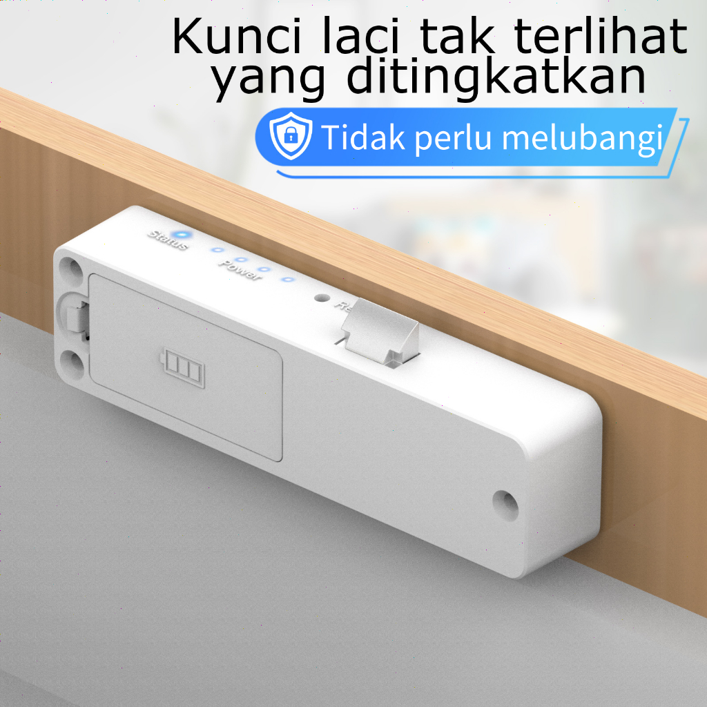 Jual Kunci Kabinet RFID Kunci Kabinet Pintar Tersembunyi Bluetooth ...