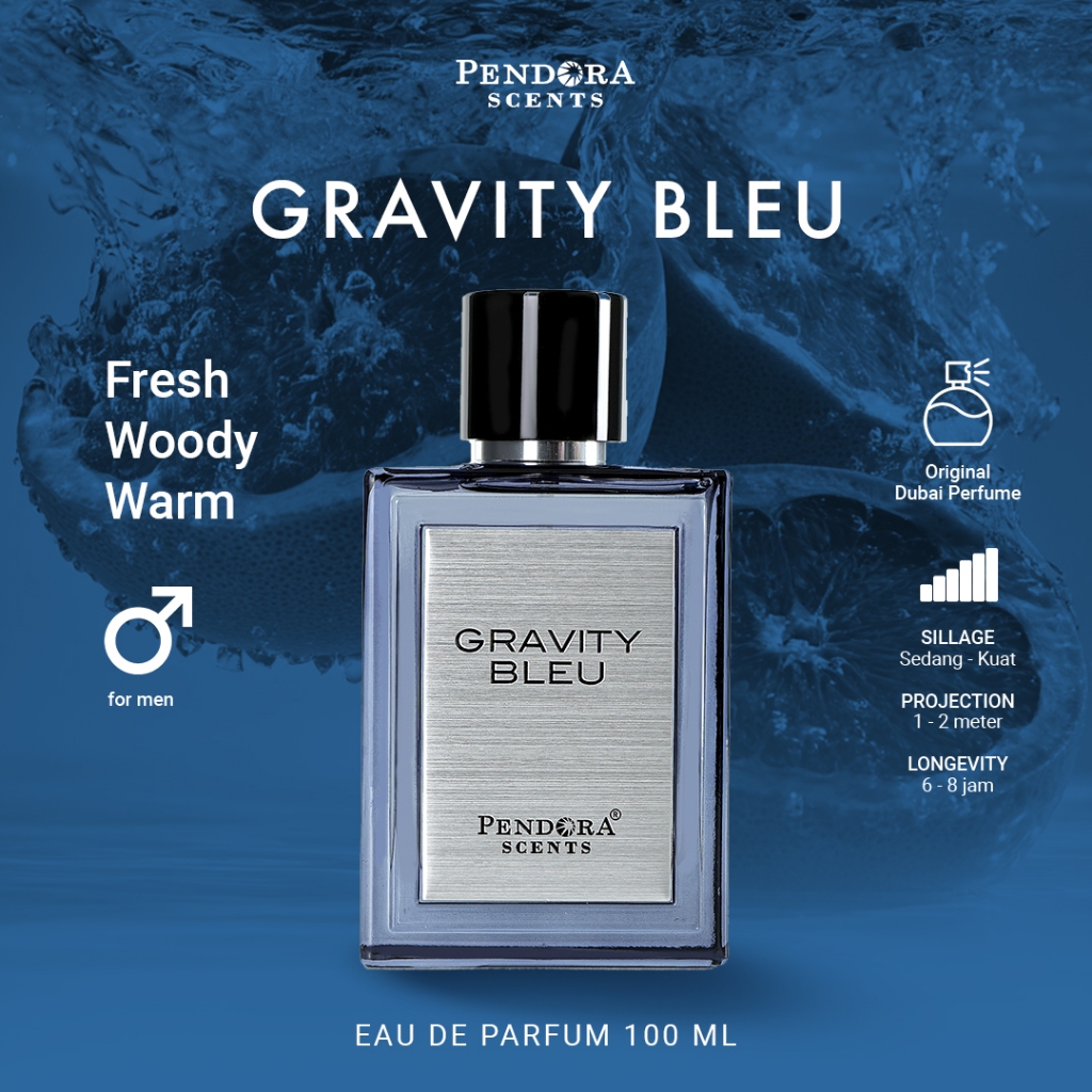 Jual PENDORA SCENTS Gravity Bleu Perfume For Men EDP 100ML | Parfum ...