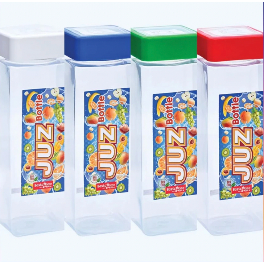 Jual Botol Air Minum Plastik 1 Liter Juz Bottle Basic Home BHJ-1 ...
