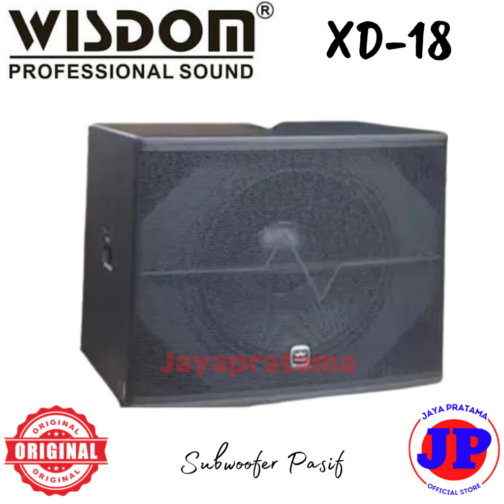 Jual Wisdom XD18 18-Inch Subwoofer Pasif Wisdom Xd-18 Sub Pasif ...