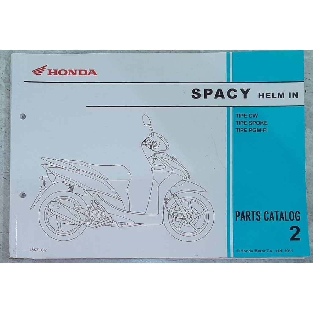 Jual Buku parts catalogue parts katalog part katalog part catalog honda ...