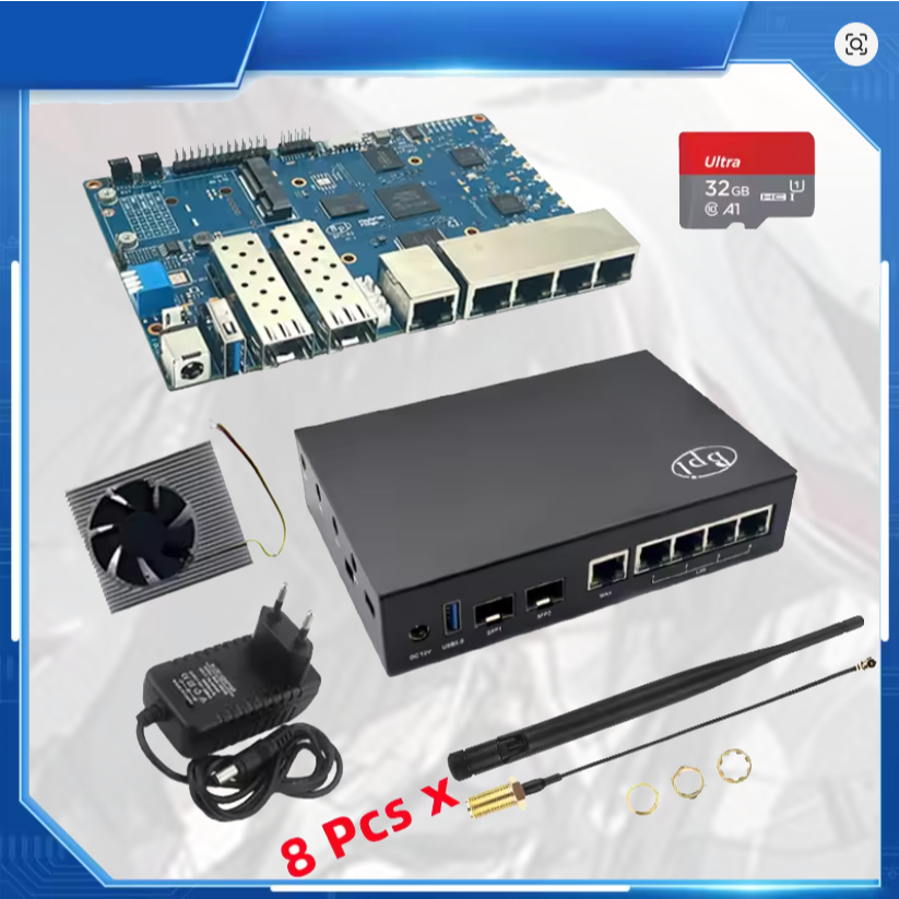 Jual Banana pi r3 Openwrt Router Kit | Shopee Indonesia