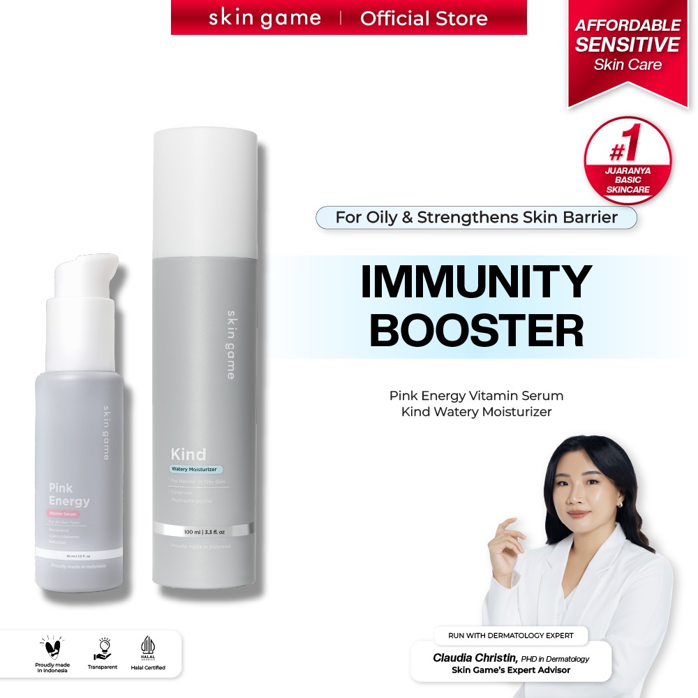 Jual Skin Game Immunity Booster Bundle (Oily Skin) | Shopee Indonesia