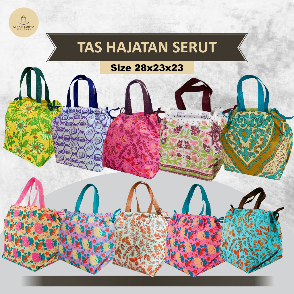 Jual [INSTAN] Tas Box Nasi 22x22 Tas Tasyakuran Tas Besek Tas Hajatan ...