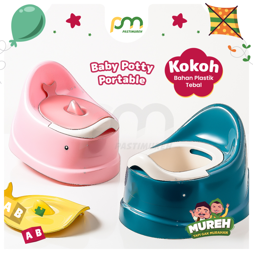 Jual PASTIMUREH | Baby Potty / Potty Training Portable / Pispot Anak ...