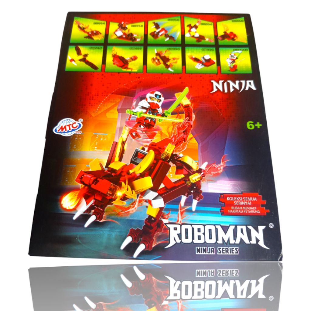 Jual Mainan Anak Roboman Ninja Series Koleksi Action Figure | Shopee ...