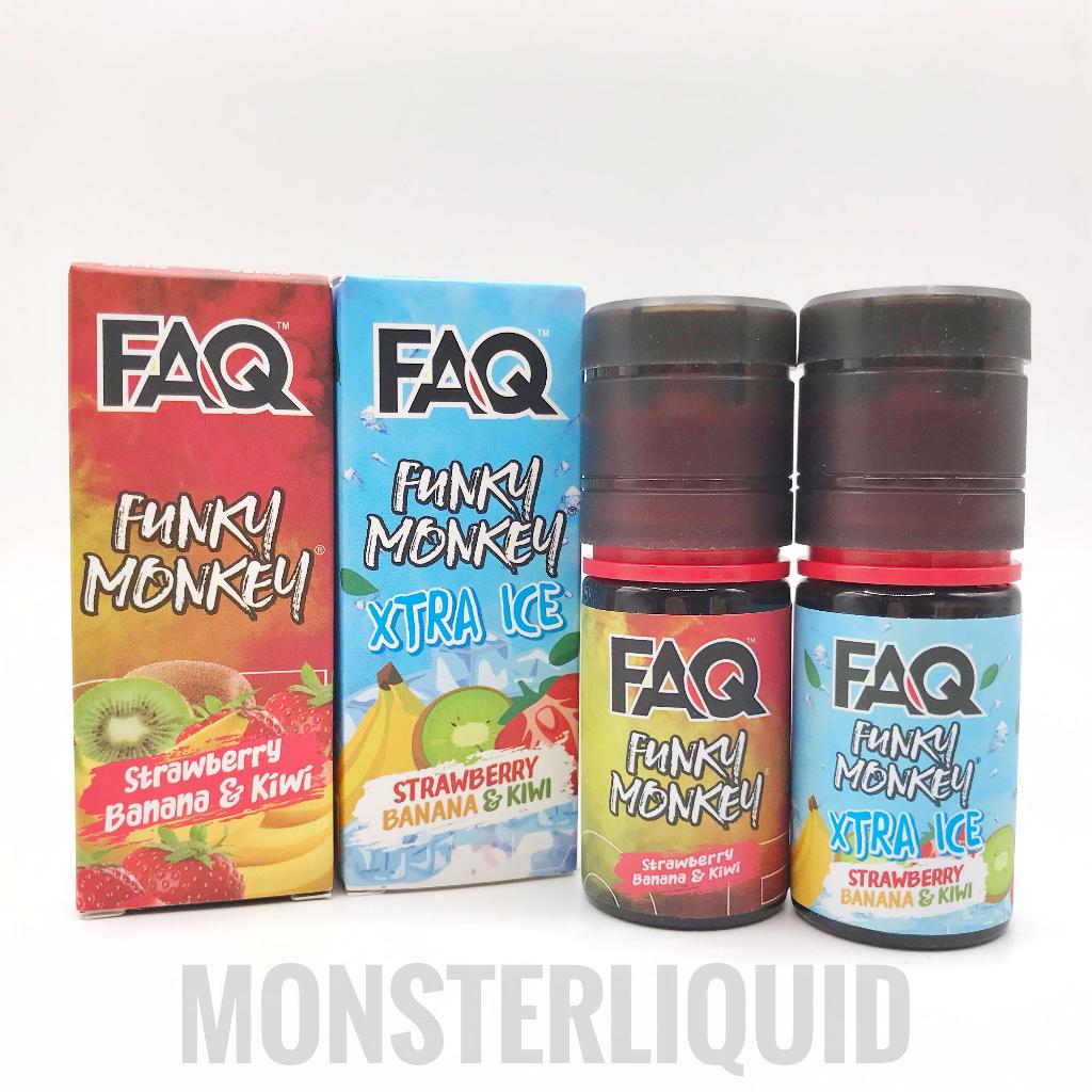 Jual [ SALT NIC ] FAQ FUNKY MONKEY STRAWBERRY BANANA KIWI ORIGINAL XTRA ICE BY EJM 25MG 30ML ...
