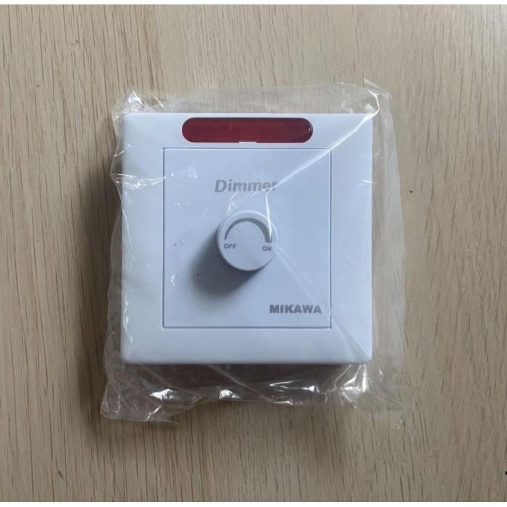 Jual MIKAWA Saklar Dimmer lampu 220Vac 10A 220V Peredup Lampu MG 288 ...