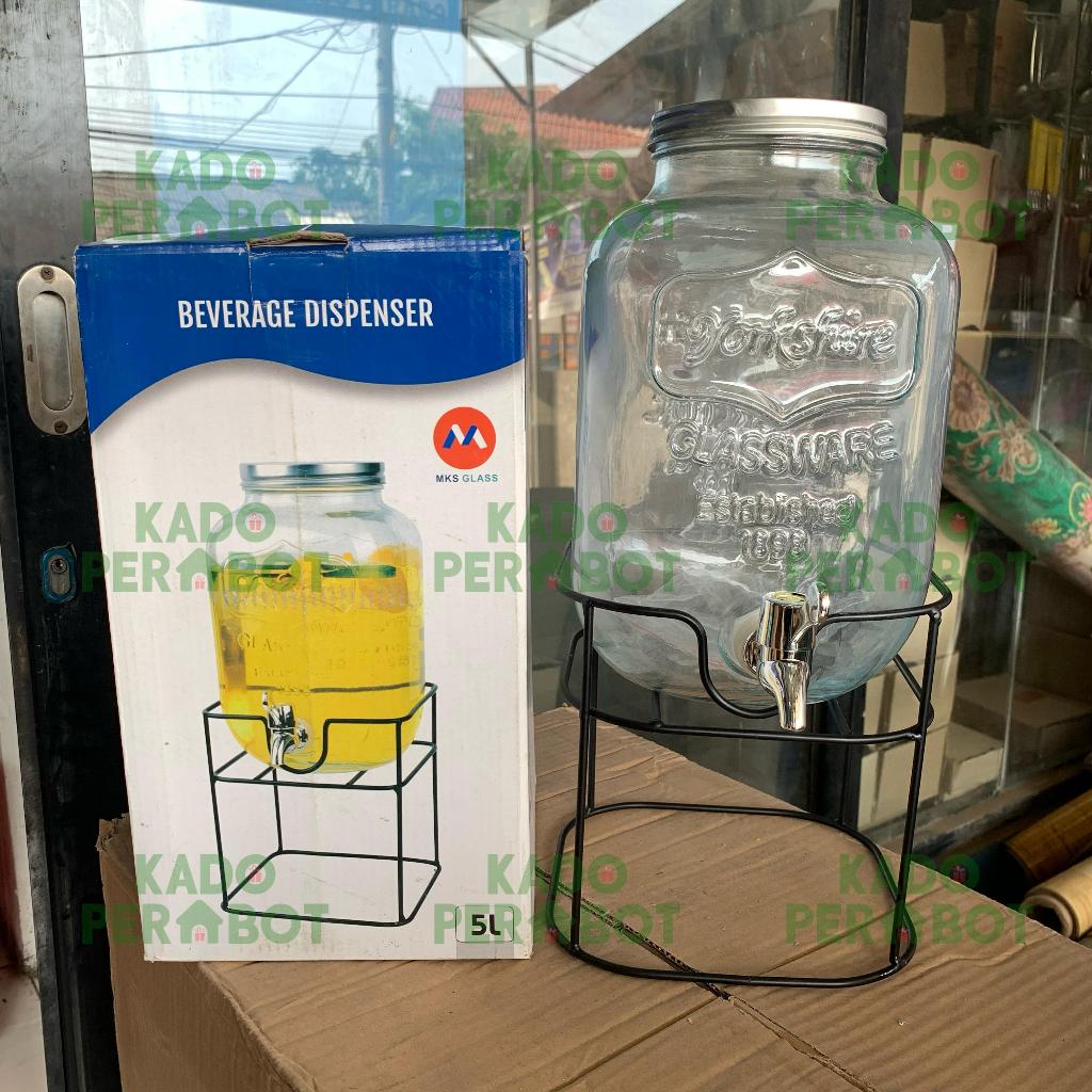 Jual Dispenser Kaca Pesta - Glass Dispenser 5 Liter - Dispenser Kaca ...
