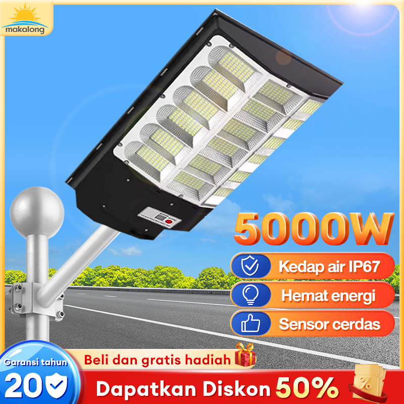 Jual Lampu Tenaga surya 5000W Lampu jalan tenaga surya outdoor matahari ...