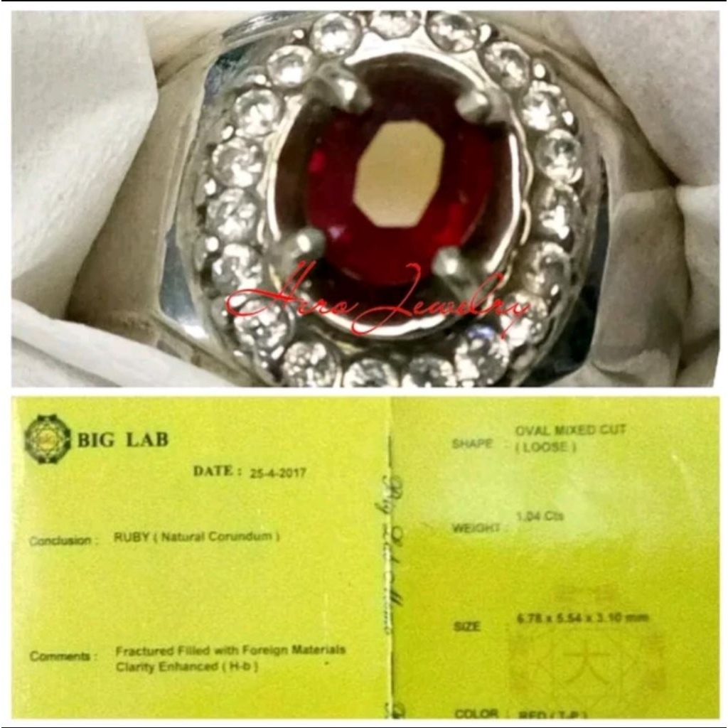 Jual NATURAL RED RUBY Ada garnet tsavorite topaz alexandrite ...