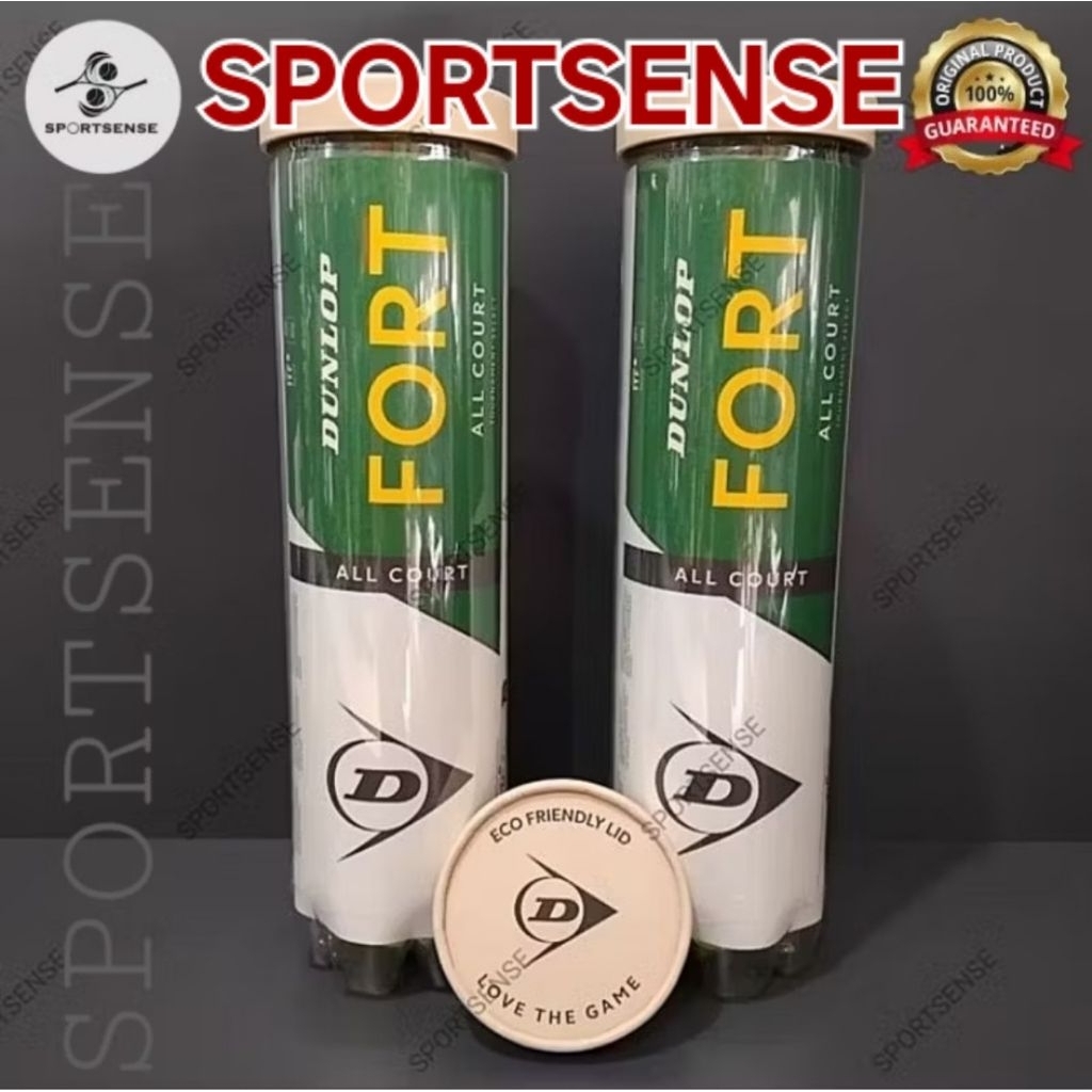 Jual Bola Tenis Tennis Dunlop Fort isi 4 /Hndrd Match point elite All ...