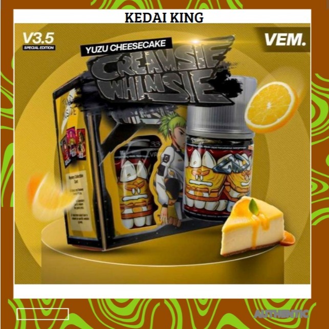 Jual CREAMSIE WHIMSIE CHUZU FREEBASE 60ML BY IVAN IBRAHIM & NADYA ...