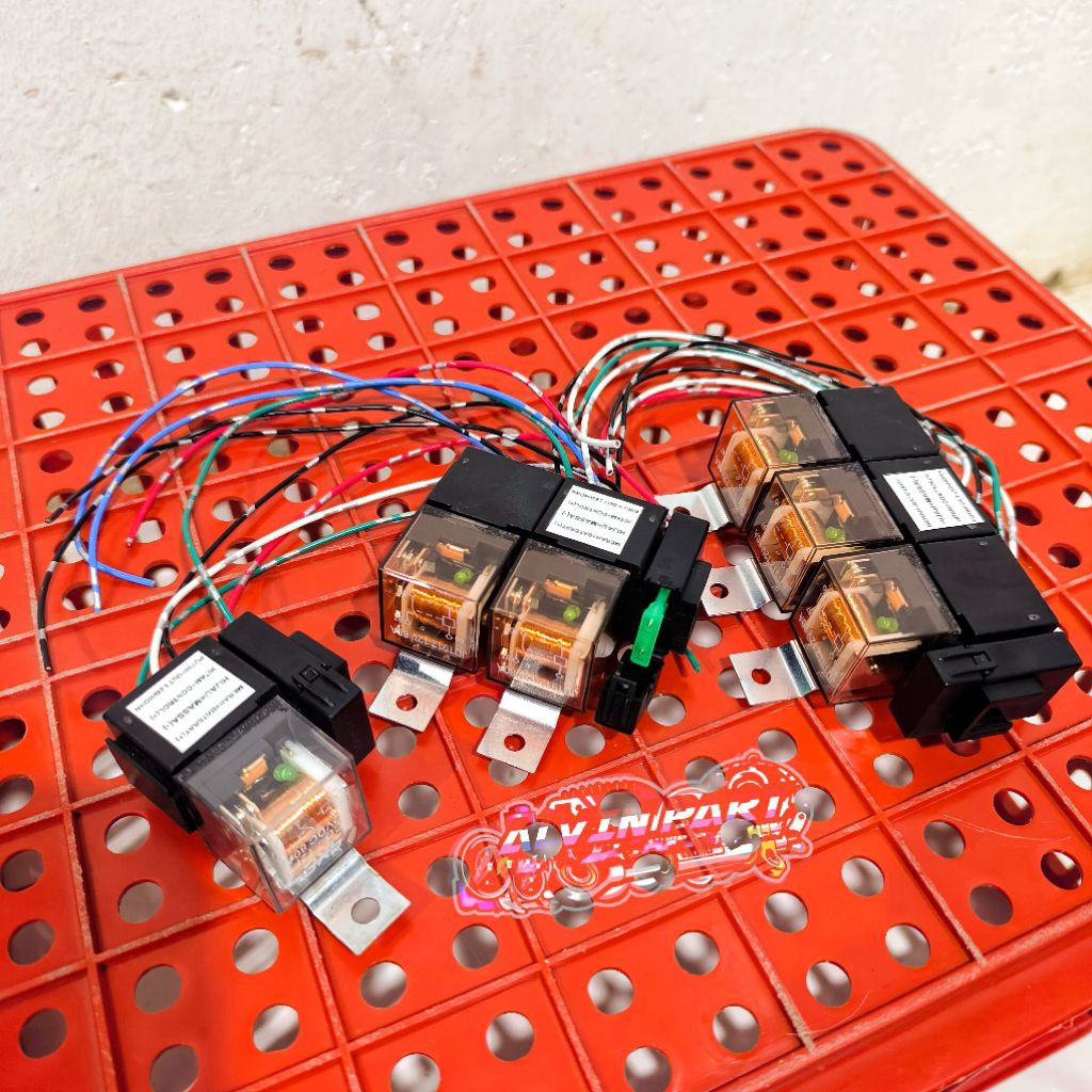 Jual Relay Klakson dan Lampu Tembak Biled Projie Klakson Relay 4 Kaki ...