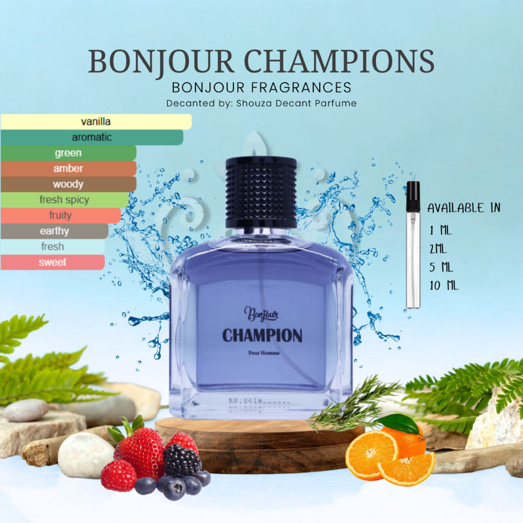 Jual Decant Bonjour Champion Share In Jar / Travel Size Parfum | Shopee ...