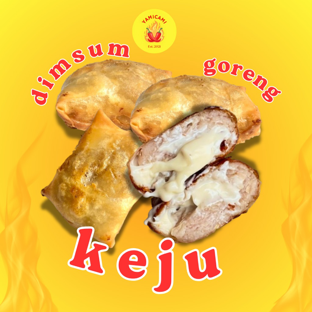 Jual DIMSUM GORENG KEJU LUMER BY YAMICAMI (ISI 4 PCS) | Shopee Indonesia