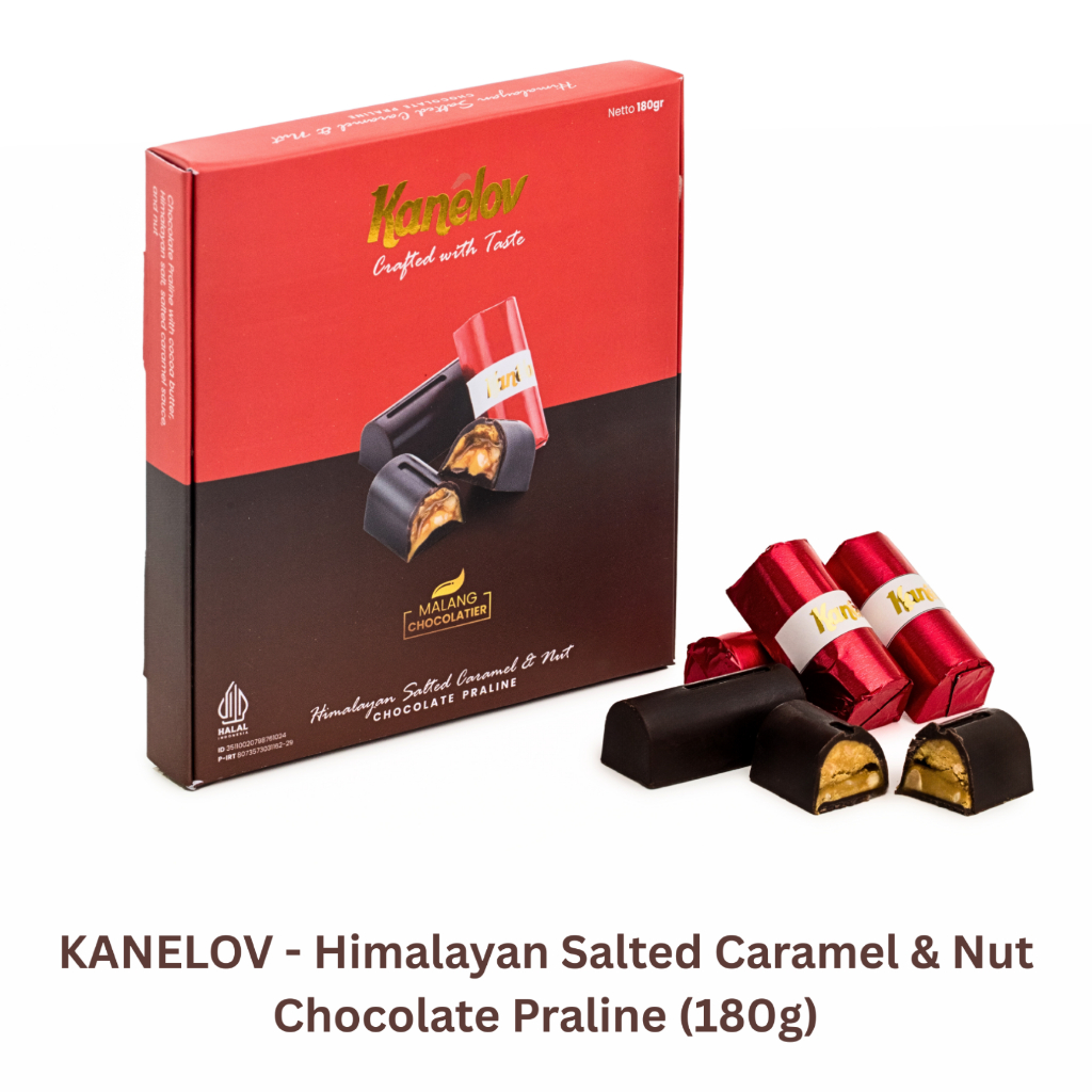 Jual Chocolate Praline Himalayan Salted Caramel Nut - Cokelat Praline ...