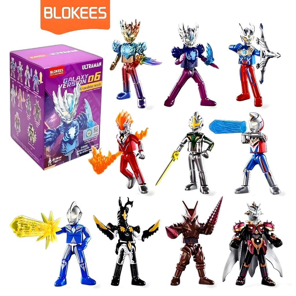 Jual (BEBAS PILIH) Blokees Ultraman Galaxy Version 06 - Ultraman Saga ...