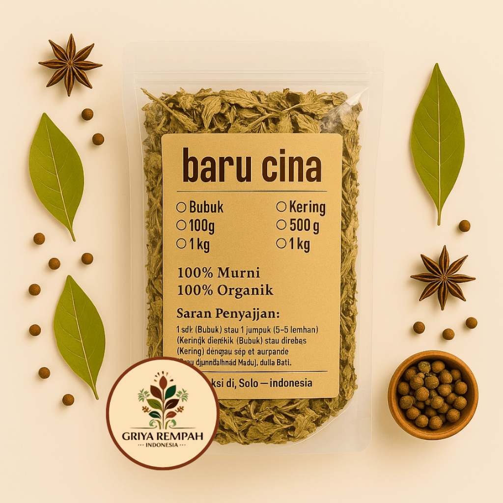 Jual MUGWORT KERING 100 GRAM – Baru Cina Ramuan Rempah Herbal Masker ...