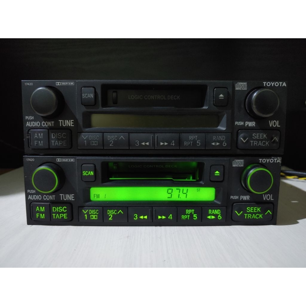 Jual Head Unit Fujitsu Ten Cassette Player Receiver | Shopee Indonesia