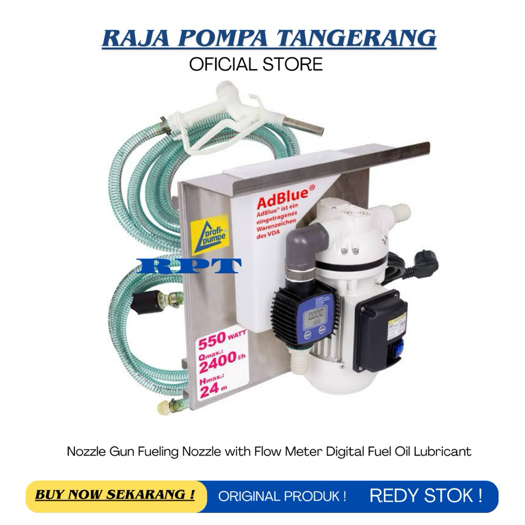 Jual Pompa Fuel Transfer Chemical Kimia Adblue DC Pompa Cairan Kimia ...