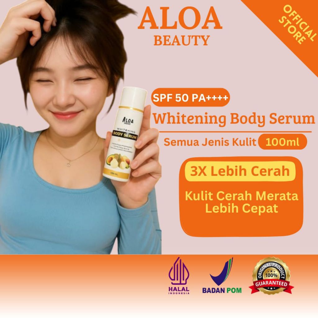 Jual ALOA BEAUTY-Hb Pemutih Badan Body Lotion Whitening Pemutih ...