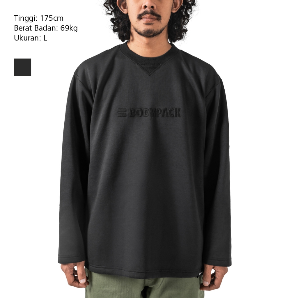 Jual Bodypack Ghoul Crew Neck Sweater Sweatshirt Crewneck Harian Relax ...