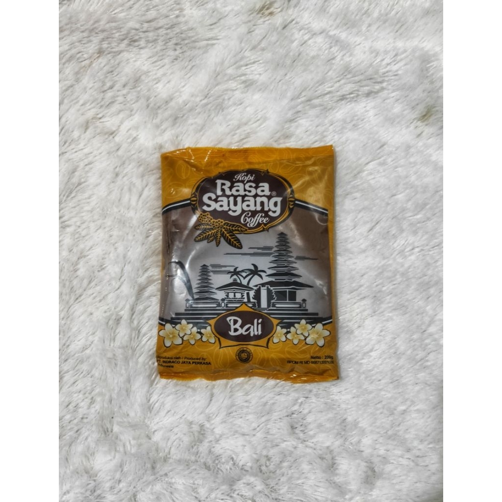 Jual Kopi bubuk Rasa sayang bali 200gr | Shopee Indonesia