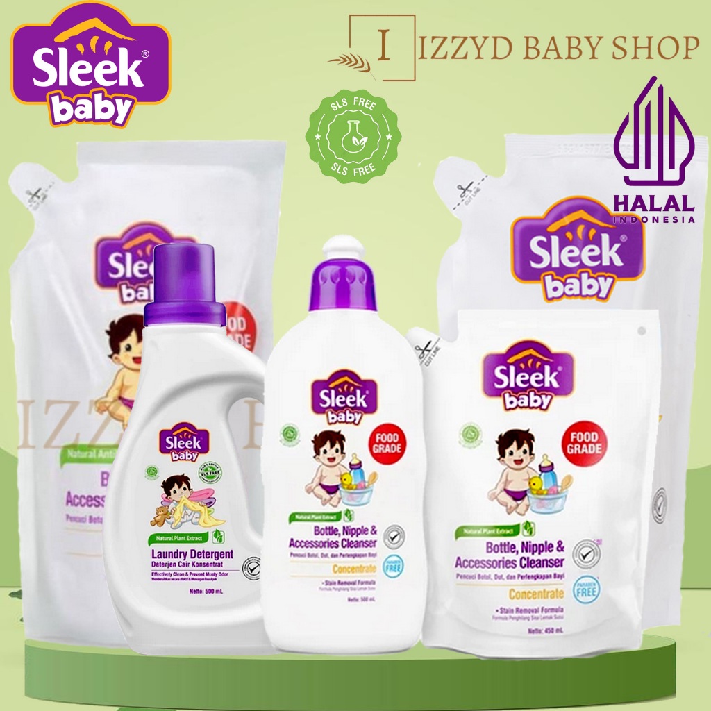 Jual Sleek Liquid Cleanser laundry detergent Sleek Refill Cairan Sabun ...
