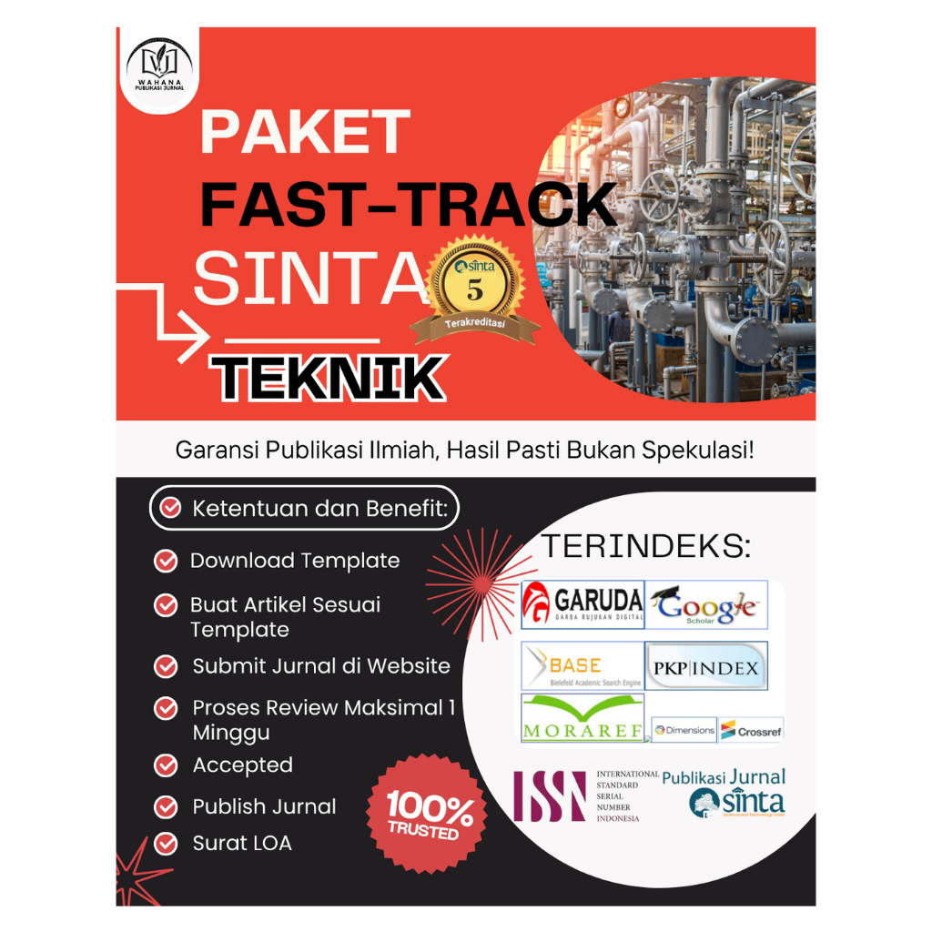 Jual Publikasi Jurnal Sinta 5 Fast-track Scope Teknik | Shopee Indonesia