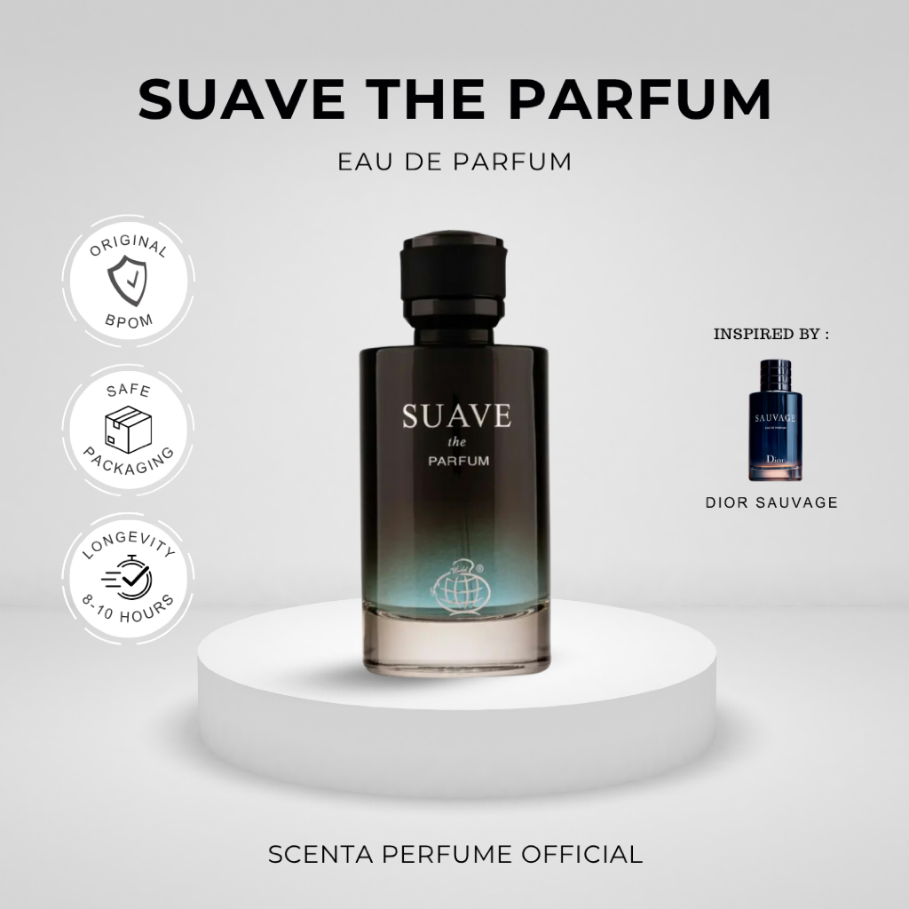 Jual Fragrance World Suave The Parfum Eau De Parfum 100ML Parfum Pria ...