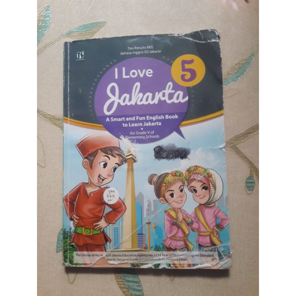Jual I Love Jakarta - A Smart and Fun English Book to Learn Jakarta ...