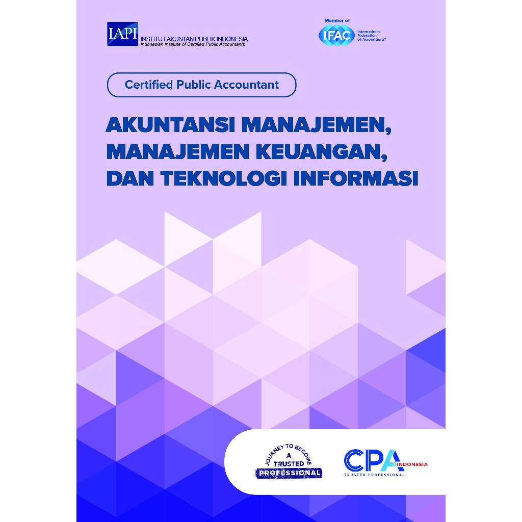 Jual Modul CPA Tingkat Profesional – Akuntansi Manajemen, Manajemen ...