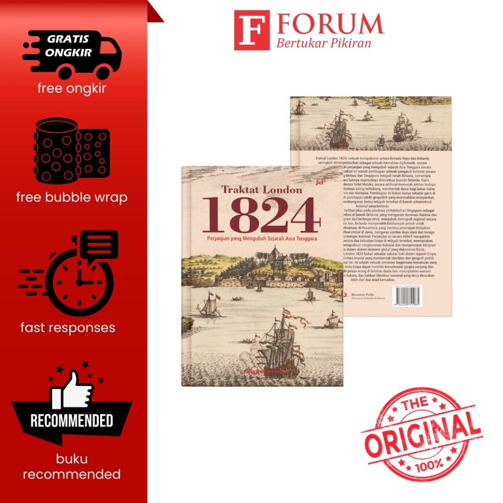 Jual Buku TRAKTAT LONDON 1824 - Perjanjian yang Mengubah Sejarah Asia ...