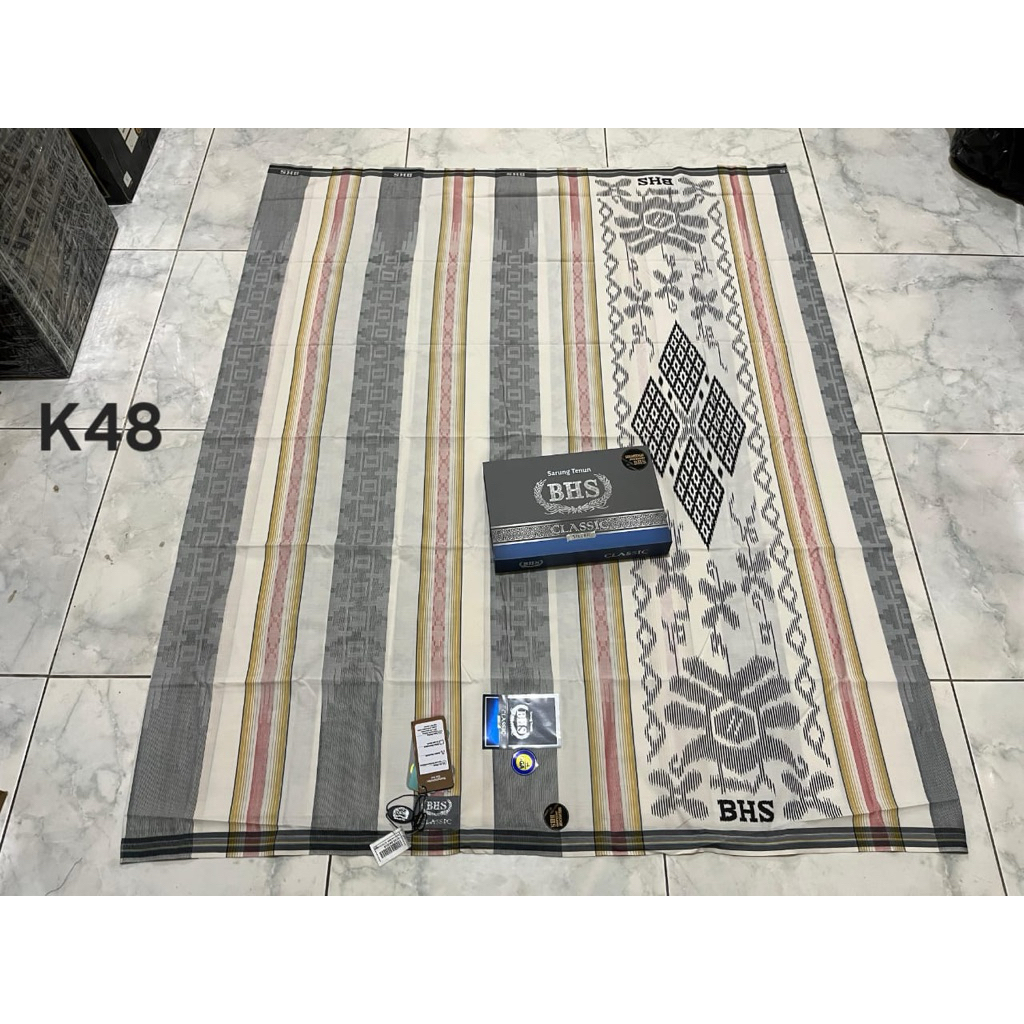 Jual SARUNG BHS CLASSIC KWG MIX SILVER | Shopee Indonesia